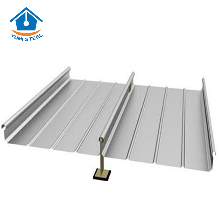 High Rib Aluminum Standing Seam Metal Cladding - Buy interlock metal ...