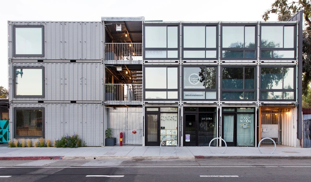 Container building- office parks - yumisteel