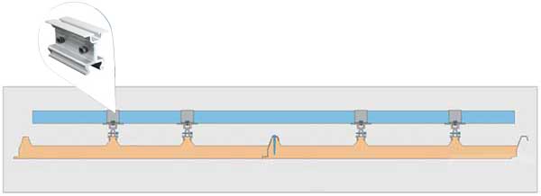 Roof insulation sandwich panel for solar photovoltaic system - yumisteel